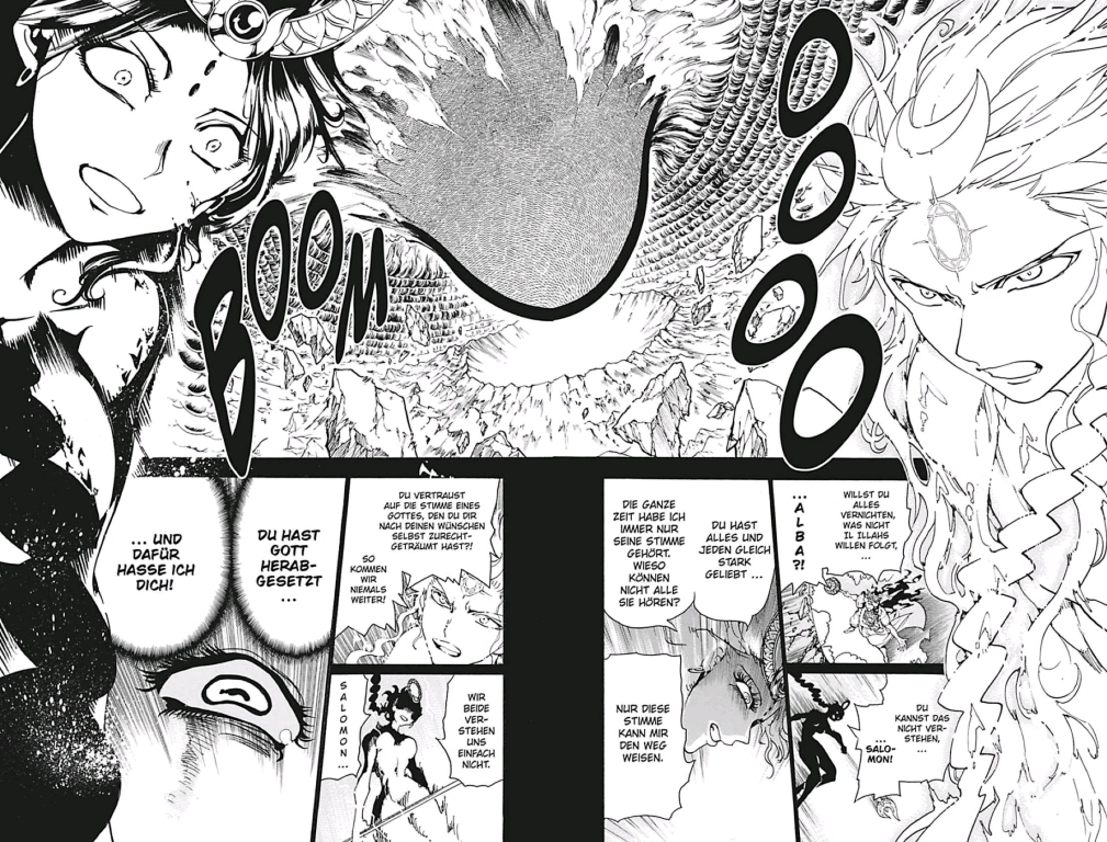 Al Thamen vs. Salomon & seine Dschinns | Magi Wiki | Fandom