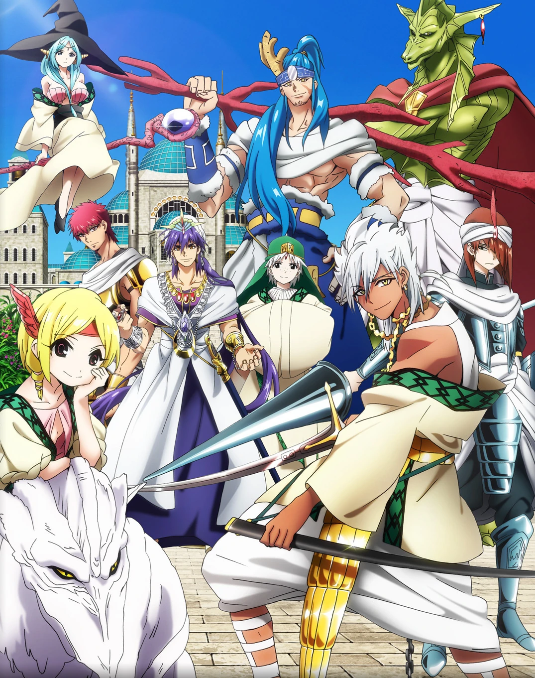 Ośmiu Generałów | Magi: The Labyrinth of Magic Wiki | Fandom