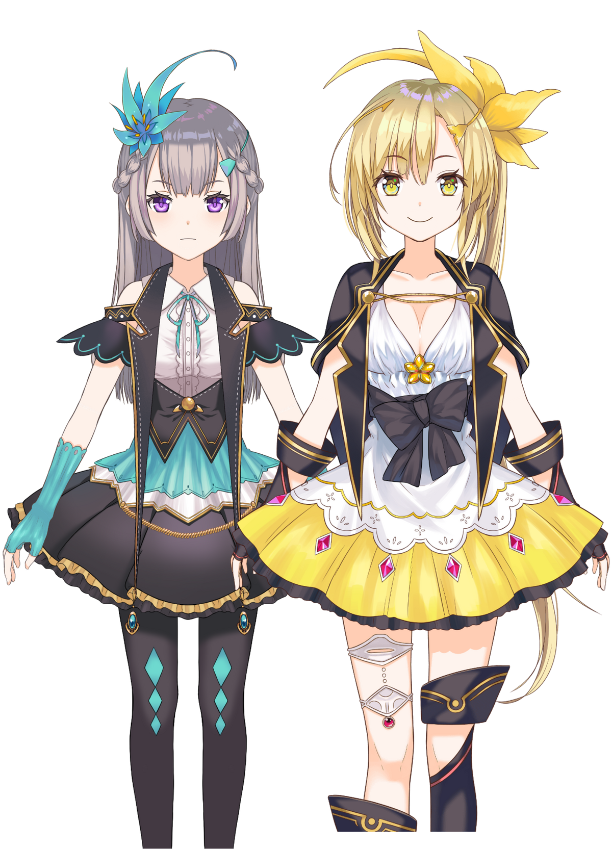 Konoha And Hazukicostumes Magia Record English Wiki Fandom