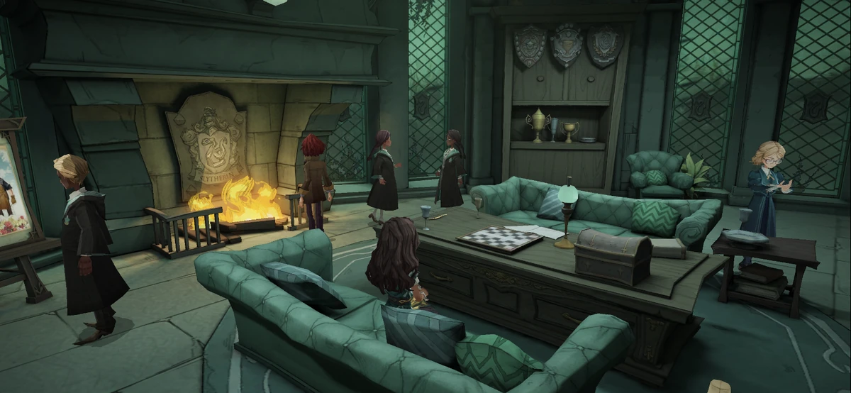 Slytherin Common Room | Harry Potter: Magic Awakened Wiki | Fandom