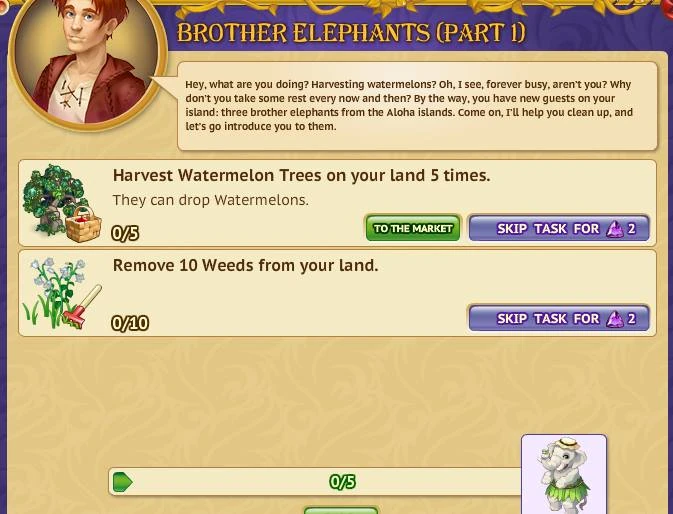 Brother Elephants | Magic Islands Wikia | Fandom