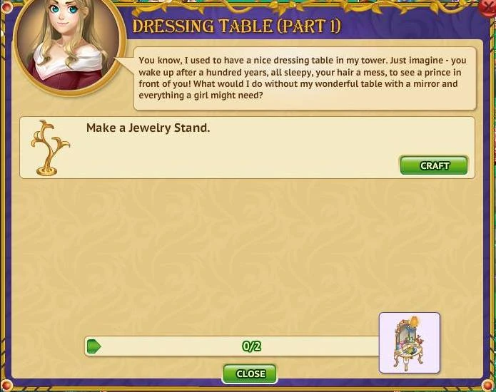 Dressing Table | Magic Islands Wikia | Fandom