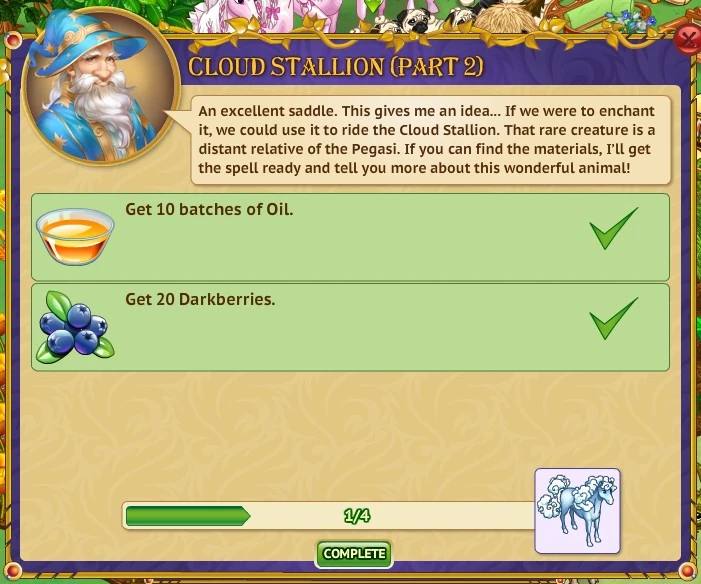 Cloud Stallion | Magic Islands Wikia | Fandom