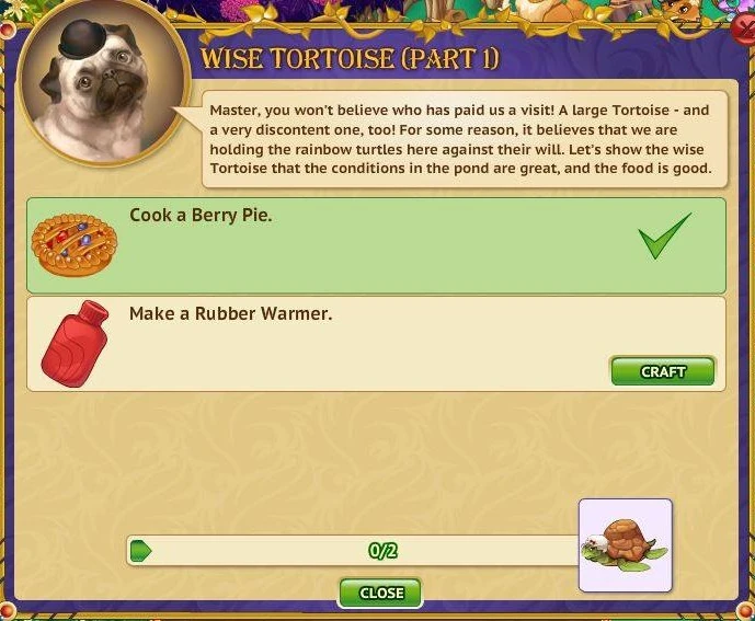 Wise Tortoise | Magic Islands Wikia | Fandom