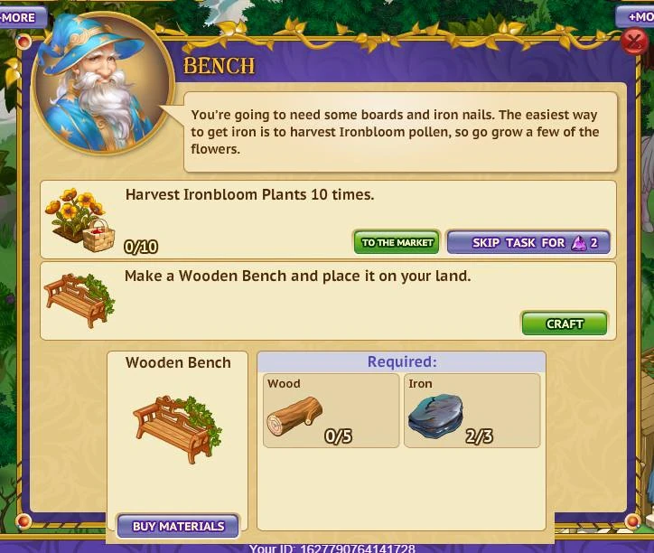 Bench | Magic Islands Wikia | Fandom