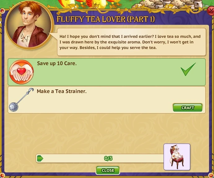 Fluffy Tea Lover | Magic Islands Wikia | Fandom