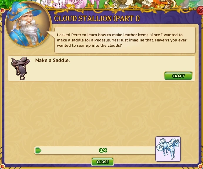 Cloud Stallion | Magic Islands Wikia | Fandom