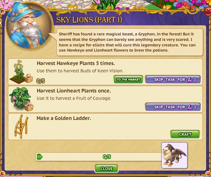 Sky Lions | Magic Islands Wikia | Fandom