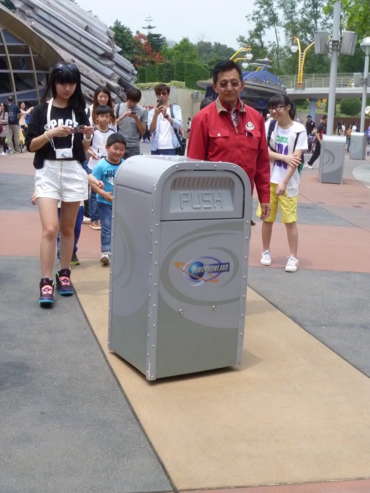 Push The Talking Trash Can | Magic Kingdom Parks Wikia | Fandom