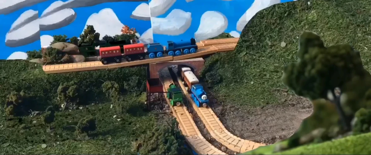 Rail and Road Under Rail Bridges | Thomas & The Magic Railroad - Fan ...