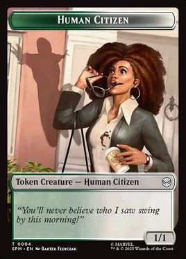 Human Citizen | Magic: The Gathering Marvel's Spider-Man Wiki | Fandom