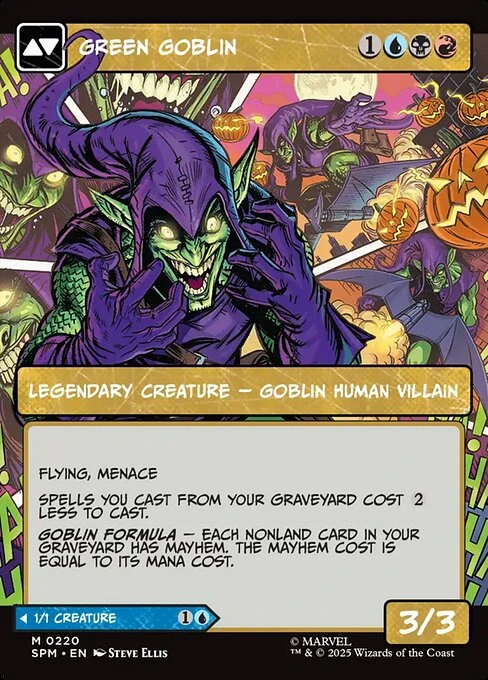 Green Goblin | Magic: The Gathering Marvel's Spider-Man Wiki | Fandom