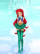 Disney Princesses in their Sailor Scouts | Magical Fanmade Characters ...