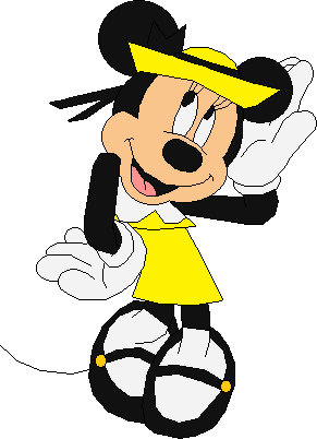 Minnie Mouse and her Friends in their French Girl Dresses (Version 1 ...