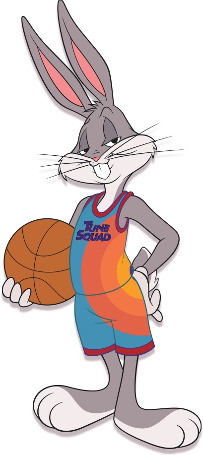 The Main Eight Looney Tunes Characters in Their New Tune Squad Uniforms ...