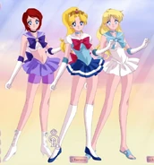 Minnie Mouse and her Friends in their sailor Scouts Outfits 3 | Magical ...