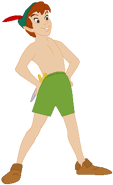 Peter Pan,Wendy and their friends in their Bathing Suits | Magical ...