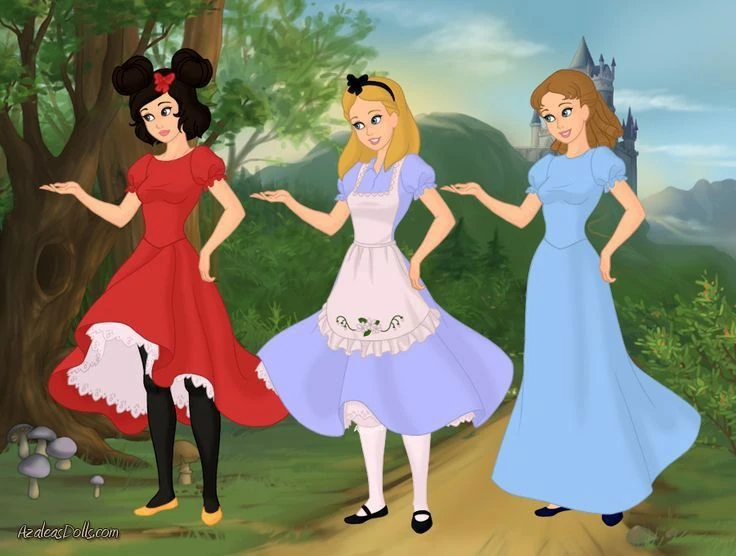Minnie Mouse and her Friends in Fairy Tale | Magical Fanmade Characters ...