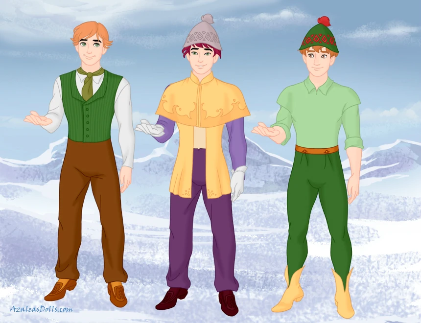 Danny and his Friends in Snow Queen Scene | Magical Fanmade Characters ...