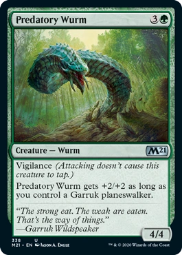 Predatory Wurm | MagicArena Wiki | Fandom