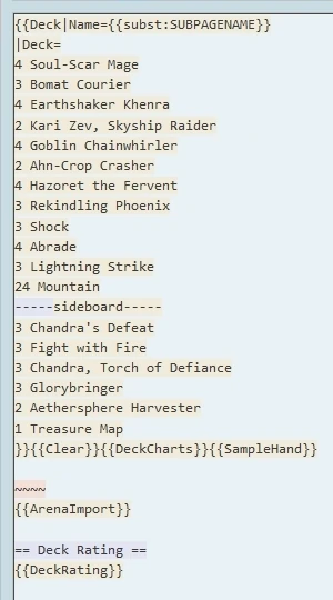 Decklists Tutorial | MagicArena Wiki | Fandom