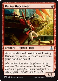 Daring Buccaneer | MagicArena Wiki | Fandom
