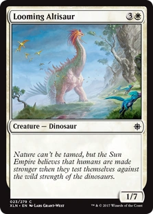 Looming Altisaur | MagicArena Wiki | Fandom