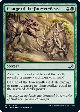 Charge of the Forever-Beast | MagicArena Wiki | Fandom