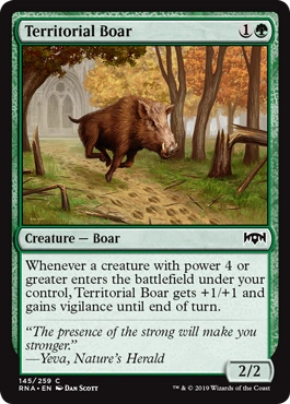 Territorial Boar | MagicArena Wiki | Fandom