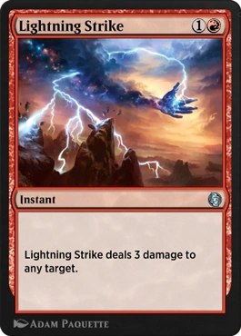 Lightning Strike | MagicArena Wiki | Fandom