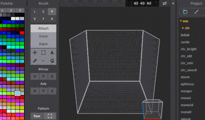 Pattern (interface)/0.99.5a | MagicaVoxel Wiki | Fandom