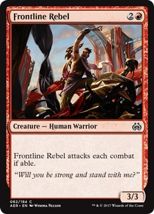 Frontline Rebel | Magic Duels Wikia | Fandom