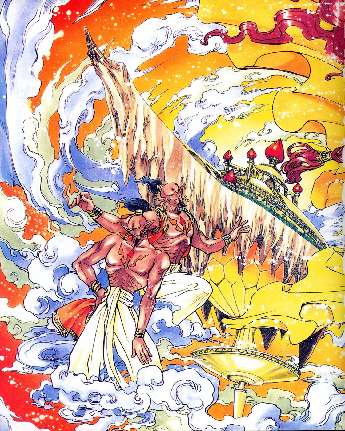 Rakoon and Rasheen | Magic Knight Rayearth Wiki | Fandom