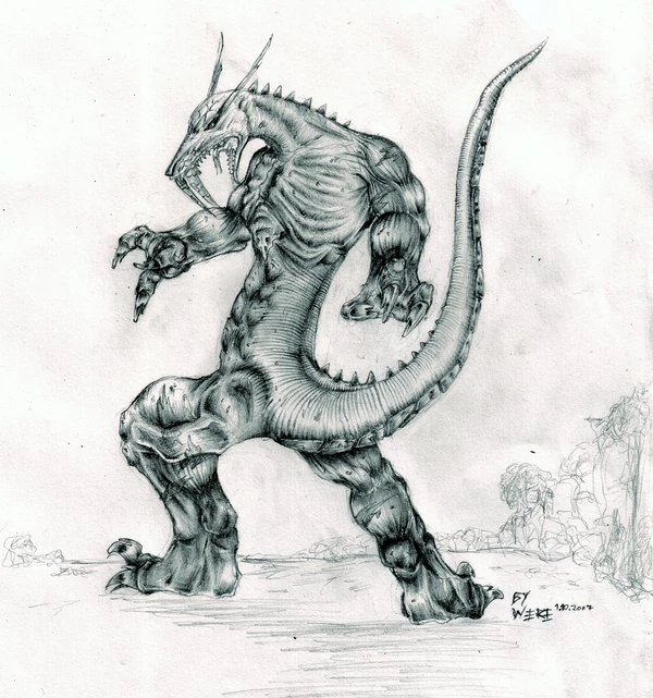 Ezrechis Beast | Magickverse Encyclopedia | Fandom