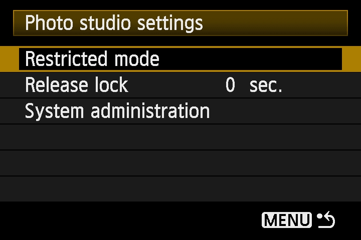 Secret menus | Magic Lantern Firmware Wiki | Fandom