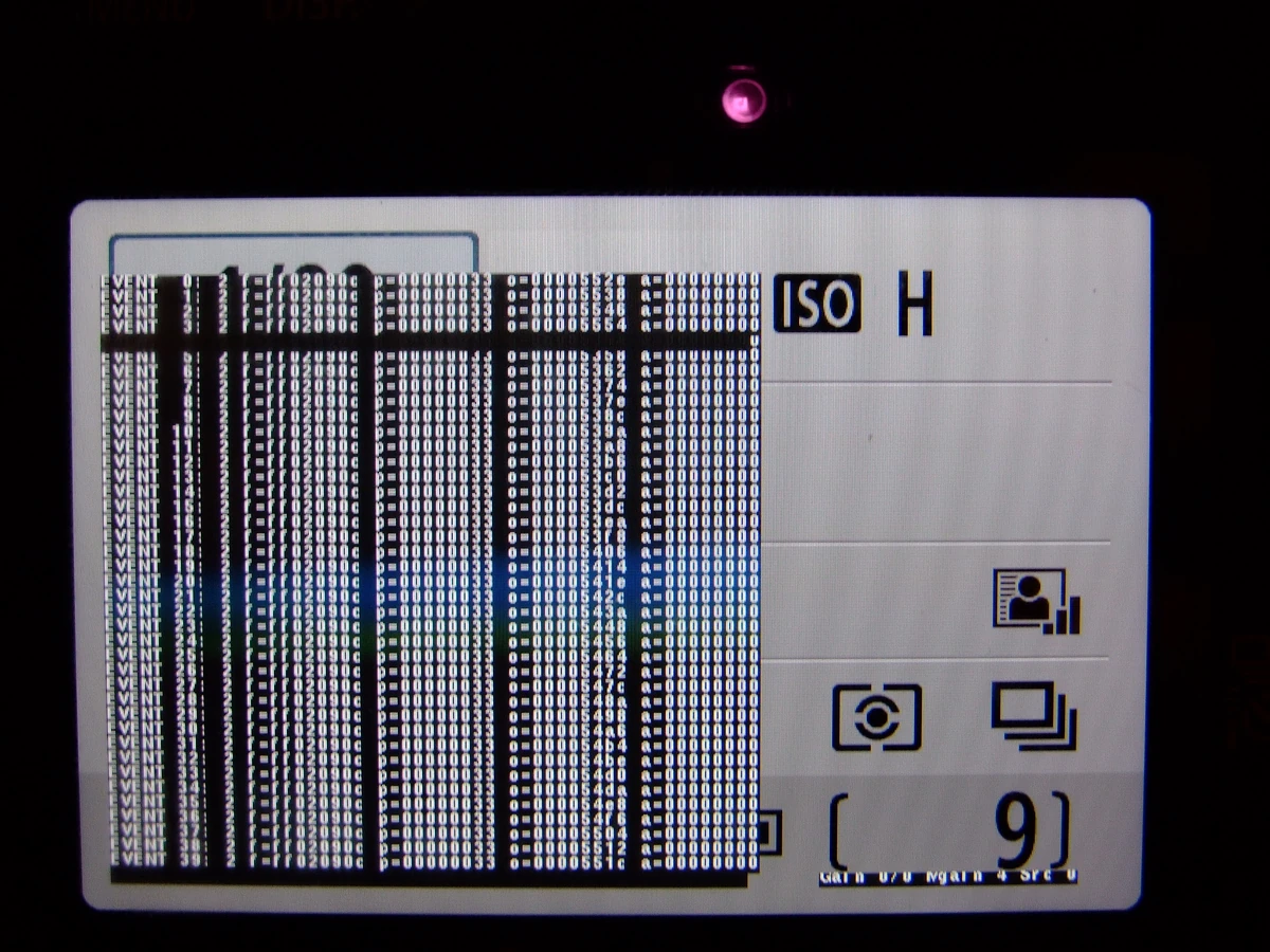 GUI Events/550D | Magic Lantern Firmware Wiki | Fandom