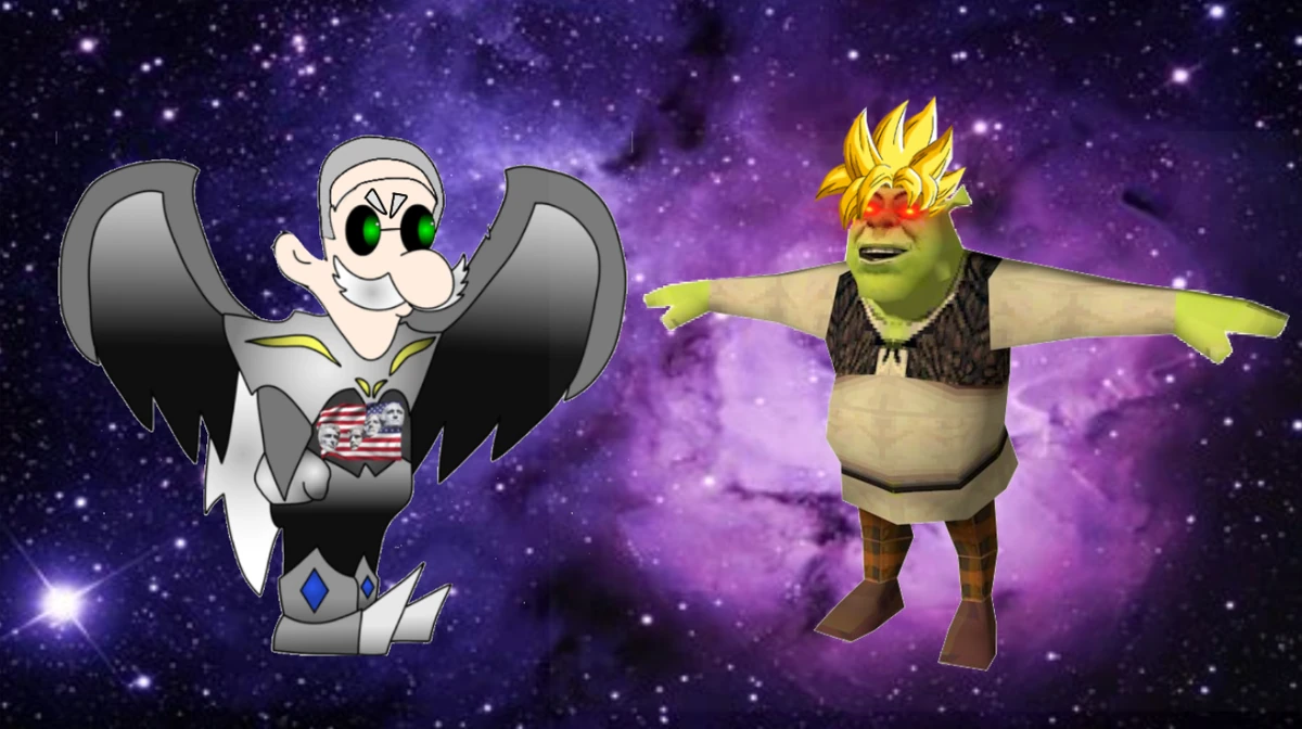 Shrek VS God Weegee Matthew Crooks | MagicMush Wiki | Fandom