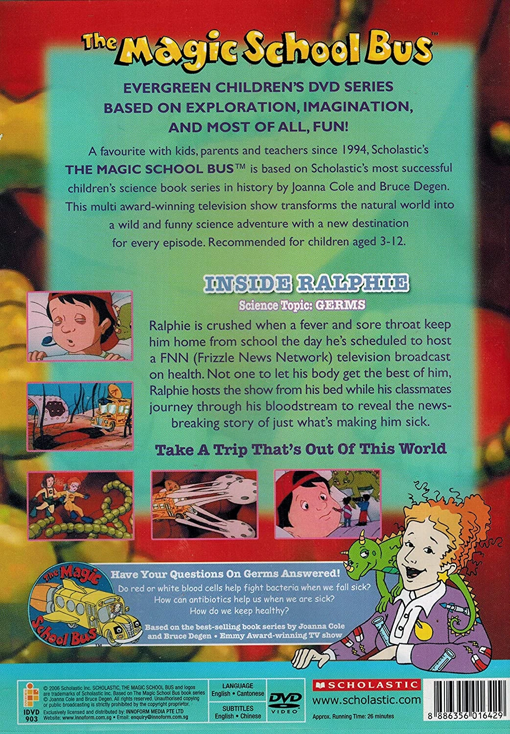 Scuolabus Magico Dentro Ralphie Vhs Opening To The Magic School Bus: