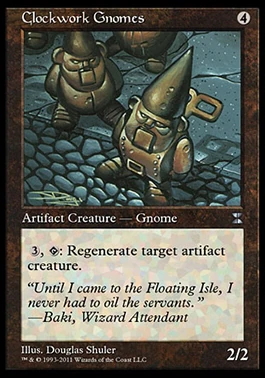 Gnomi Meccanici (Clockwork Gnomes) | Magic: the Gathering Wiki | Fandom