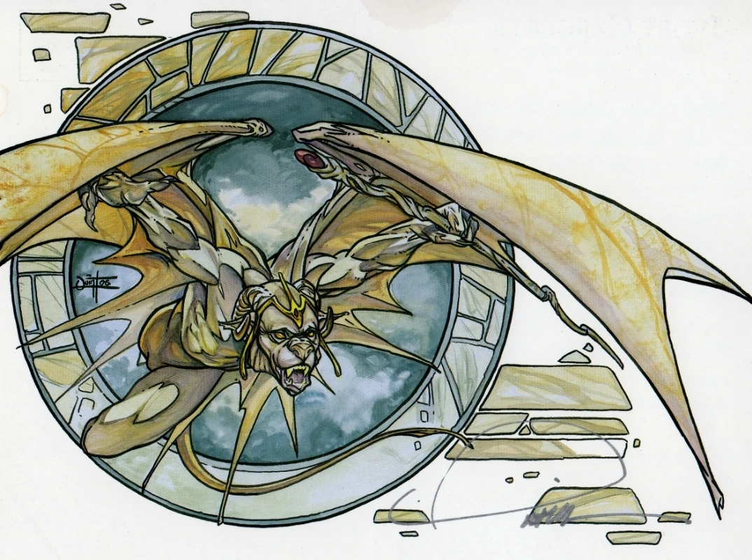 Gargoyle d'Avorio (Ivory Gargoyle) | Magic: the Gathering Wiki | Fandom