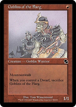 Goblin delle Flarg (Goblins of the Flarg) | Magic: the Gathering Wiki ...