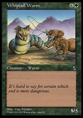 Whiptail Wurm | Magic: the Gathering Wiki | Fandom