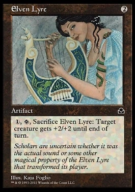 Elven Lyre | Magic: the Gathering Wiki | Fandom
