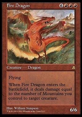 Fire Dragon | Magic: the Gathering Wiki | Fandom