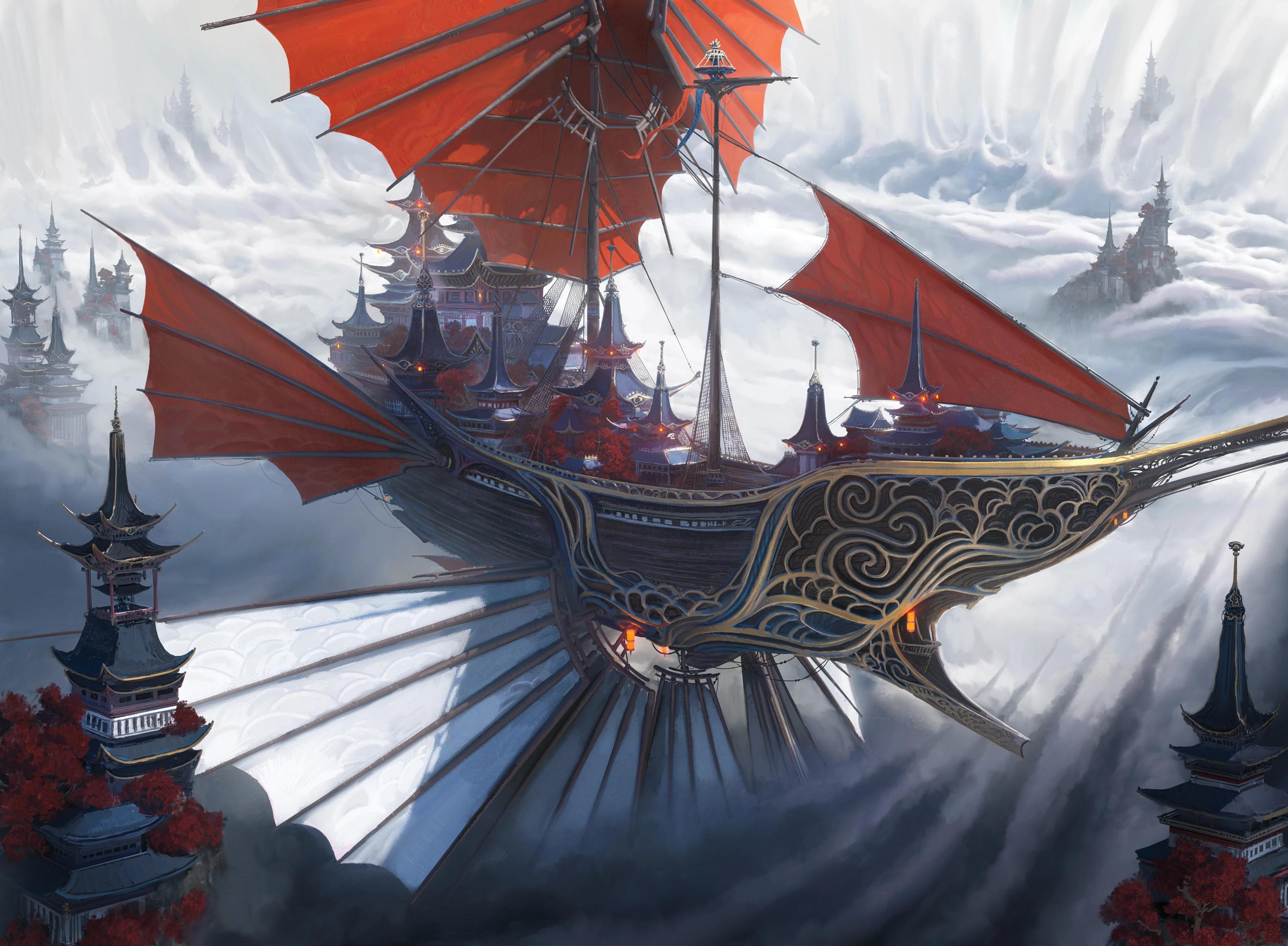 Monastero Fluttuante della Tempesta | Magic: the Gathering Wiki | Fandom