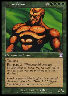 Gigante Devastatore (Craw Giant) | Magic: the Gathering Wiki | Fandom