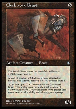 Bestia Meccanica (Clockwork Beast) | Magic: the Gathering Wiki | Fandom