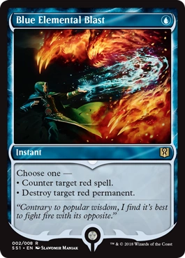 Scarica Elementale Blu (Blue Elemental Blast) | Magic: the Gathering ...
