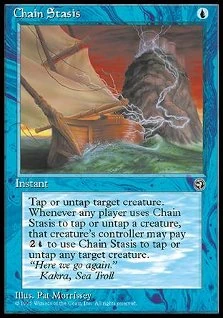 Stasi a Catena (Chain Stasis) | Magic: the Gathering Wiki | Fandom