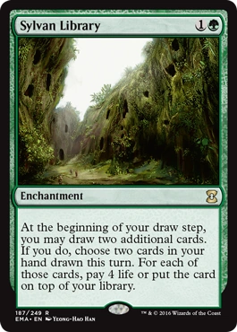 Biblioteca Silvestre (Sylvan Library) | Magic: the Gathering Wiki | Fandom